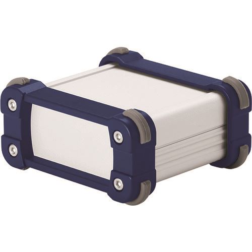 オレンジブック トラスコ中山　TRUSCOタカチ コーナーガード付アルミケース EMCシールドタイプ シルバー/ネイビー 〔品番:EXPE7311SN〕[ 注番:2025636]特長●上下カバー内部が無処理で、導電性ガスケットを使用したEM...