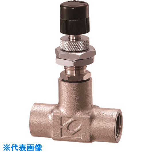 オレンジブック トラスコ中山　TRUSCOKOFLOC 精密ニードルバルブ MODEL 2412 SERIES 〔品番:2412TSS14O20.1MPA500MLMIN〕[ 注番:2030626]特長●流量を精密かつ容易に制御できるように...