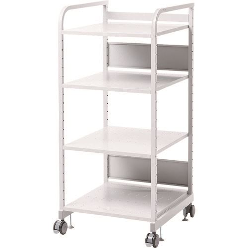 オレンジブック トラスコ中山　TRUSCOSANWA 高耐荷重ラック(H1300) 〔品番:RACHL4〕[ 注番:2033189]特長●重量機器を各棚50kgまで搭載可能です。●固定ベルト対応ラックです。●各棚板50kg、総耐荷重200k...