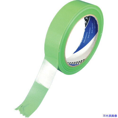 オレンジブック トラスコ中山　TRUSCOTERAOKA P−カットテープ NO.4140 若葉 25mm×25m 〔品番:4140LGR25X25〕[ 注番:2034766]特長●ピッと手で簡単に切れる切断面のきれいなテープです●粘着バラ...