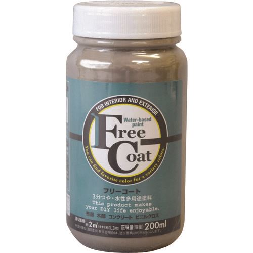 オレンジブック トラスコ中山　TRUSCOアトムペイント 水性フリーコート 200ML ダルブラウン 〔品番:0000123117〕[ 注番:2035386]特長●つやを抑えた落ち着いた仕上がりの塗料です。●つや消しタイプより汚れに強く、メ...