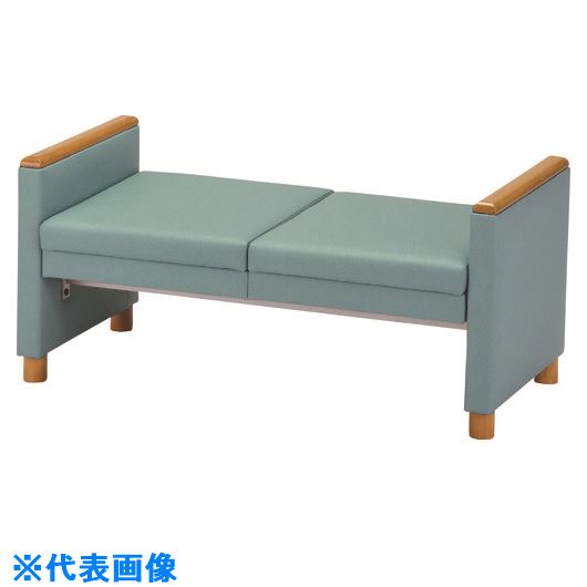 オレンジブック トラスコ中山　TRUSCOMIZUNO ロビーチェア 背無し 〔品番:MWC525LGRUO〕[ 注番:2038467]特長●座る全ての方へあたたかみが感じられるロビーチェア用途●待合スペースに仕様●幅(mm)：1230●奥...