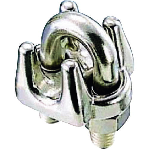 オレンジブック トラスコ中山　TRUSCO水本 ステンレス ワイヤークリップ SUS316 使用ロープ径1.5mm 〔品番:B2574〕[ 注番:2047189]特長●ワイヤを現場加工できます。●ステンレス製で錆びにくく、耐久性に優れます。...