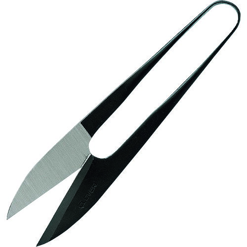 オレンジブック トラスコ中山　TRUSCOCLOVER H−糸切はさみソリ刃 10.5cm 〔品番:36363〕[ 注番:2060050]特長●はさみの刃先が反っているので、生地を傷つけずに糸をカットできます。●切れ味とバネ（腰）の強さ、使...