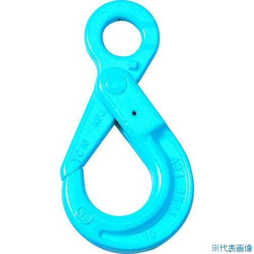 オレンジブック トラスコ中山　TRUSCOYOKE G−100 ロッキングフック(アイタイプ) 8T 〔品番:X02516〕[ 注番:2063701]特長●フックに荷重がかかると自動的ロッキングする外れ止め機能付いており、掛け外れがなく安全...