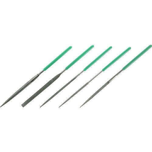 オレンジブック トラスコ中山　TRUSCOTRUSCO ダイヤモンドヤスリ 精密用 100MM セット 〔品番:GS100SET〕[ 注番:2066609]特長●超硬合金、焼き入れ鋼、セラミックス、ガラス、強化プラスチックなどの硬質材の研削...