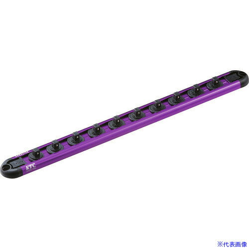 オレンジブック トラスコ中山　TRUSCOKTC 6.3アルミソケットホルダー 〔品番:EHBA210A〕[ 注番:2067216]特長●インパクトレンチ用ソケットのピンリングを装着した状態での着脱が可能です。用途●ソケットの収納に。仕様●...