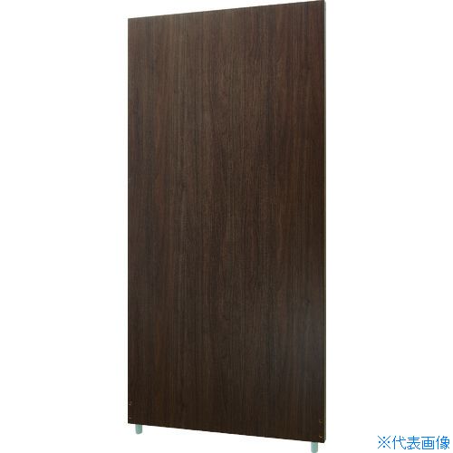 オレンジブック トラスコ中山　TRUSCOTRUSCO ローパーティション W900XH1850 ライトウォルナット 〔品番:WLP1809BR〕[ 注番:2068046]特長●オフィスをおしゃれに演出する木目調のパーテーションです。●フレ...