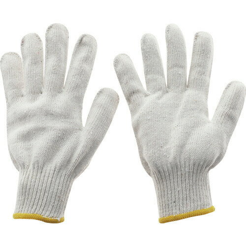 オレンジブック トラスコ中山　TRUSCOTRUSCO 混紡軍手 10ゲージ 10双組 フリーサイズ 〔品番:IG60010〕[ 注番:2068333]特長●下履き用にも適した、綿とポリエステルを合わせた細かな編み目の手袋です。●編み目が細...