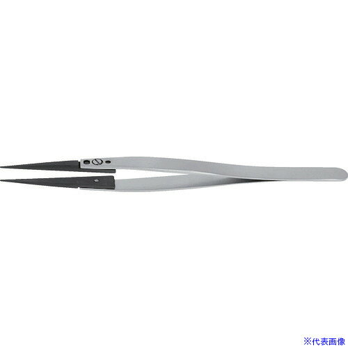 オレンジブック トラスコ中山　TRUSCOidealtek ESDセラミックピンセット チップ交換タイプ 直型 135mm 〔品番:71ZJSA0IT〕[ 注番:2070852]特長●スイスで製造された高品質なESD対策仕様の商品です。●特...