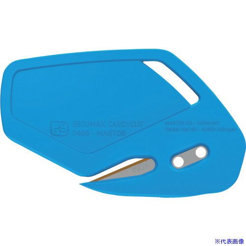 オレンジブック トラスコ中山　TRUSCOmartor シートカッター SECUMAX CARDYCUT(10枚入り) 〔品番:00746912〕[ 注番:2071807]特長●厚み2mmと極めて薄く、狭いクリアランスにも入り込みカット作業...