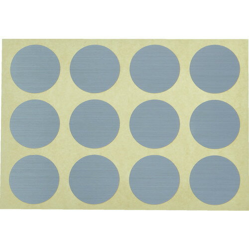 オレンジブック トラスコ中山　TRUSCOTRUSCO 衝突防止シール 丸型30Φ ヘアライン銀艶 24枚入 〔品番:ACR3024SV〕[ 注番:2072945]特長●透明ガラスや扉に貼ることによって、衝突を防ぐ目的のシールです。●窓ガラ...