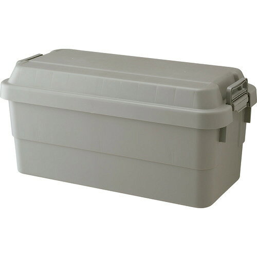 オレンジブック トラスコ中山　TRUSCOTRUSCO トランクカーゴ 70L グレー 〔品番:GYC70〕[ 注番:2073979]特長●多目的収納ボックスです。●フタが頑丈な造りのため、人が腰かけても安心です。●耐荷重100kgです。●...