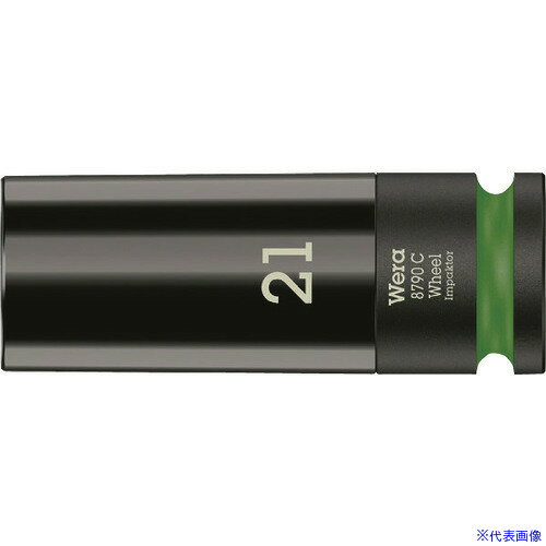 オレンジブック トラスコ中山　TRUSCOWera(ヴェラ) ホイールナット用ソケット 8790C 21.0 〔品番:004592〕[ 注番:2074980]特長●インパクト用のソケットです。●早回しスリーブ付きです。●面接触にナットの損傷...