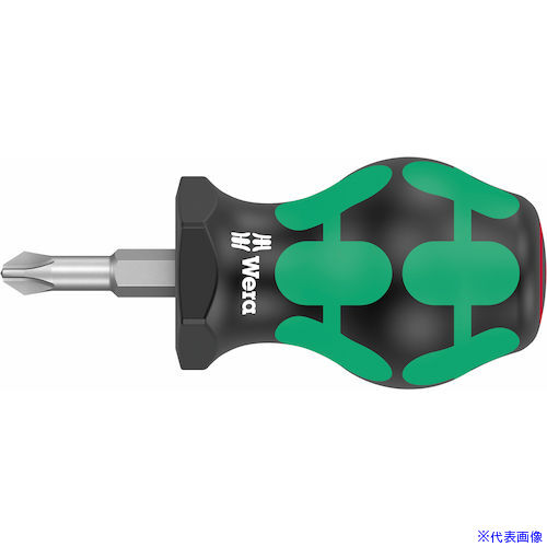 オレンジブック トラスコ中山　TRUSCOWera(ヴェラ) スタビードライバー 350 刃先プラス2 軸長25mm 〔品番:008851〕[ 注番:2075071]特長●人間工学に基づいた二重材質を組み込んだミニハンドルです。●コンパクト...