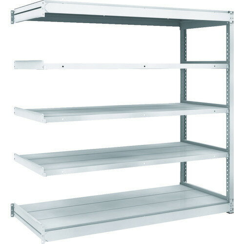 オレンジブック トラスコ中山　TRUSCOTRUSCO TUG型軽量ボルトレス棚 100kg 連結型 1540×624×H1500 5段 〔品番:TUG10055L5B〕[ 注番:2075243]特長仕様●間口(mm)：1500●奥行(mm...