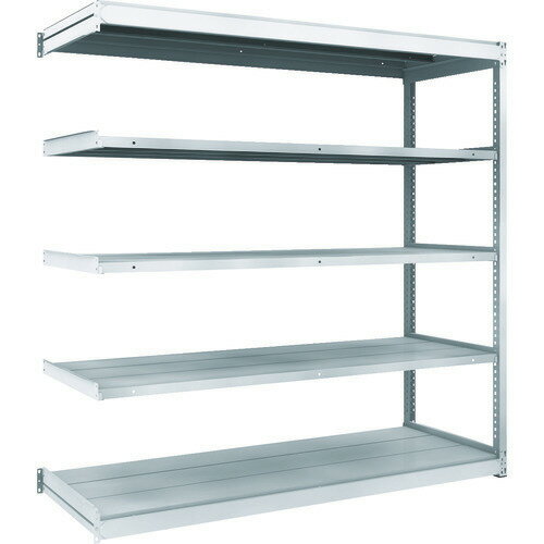 オレンジブック トラスコ中山　TRUSCOTRUSCO TUG型軽量ボルトレス棚 100kg 連結型 1840×624×H1800 5段 〔品番:TUG10066L5B〕[ 注番:2075321]特長仕様●間口(mm)：1800●奥行(mm...