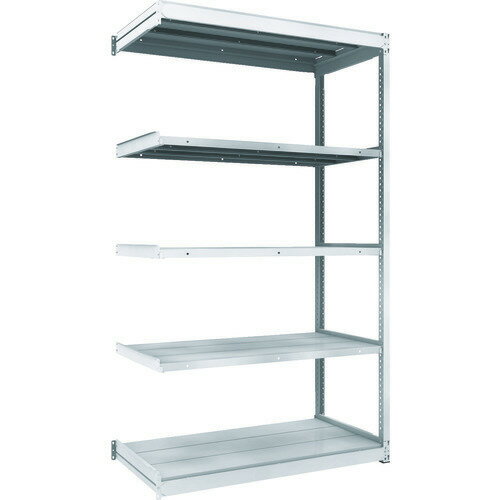 オレンジブック トラスコ中山　TRUSCOTRUSCO TUG型軽量棚100kg連結 1240X624XH2100 5段 〔品番:TUG10074L5B〕[ 注番:2075335]特長仕様●間口(mm)：1200●奥行(mm)：640●高さ...