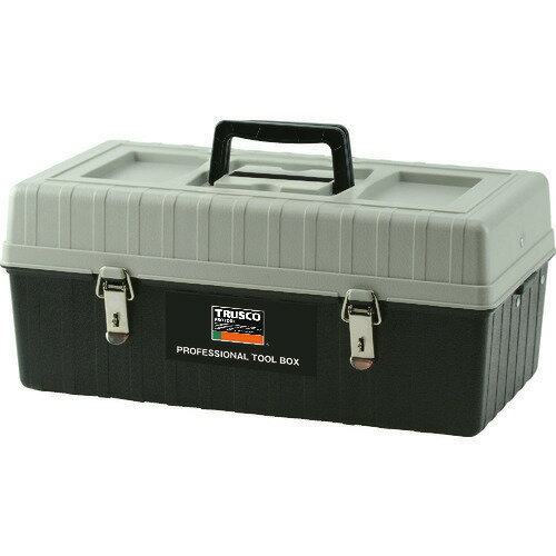 オレンジブック トラスコ中山　TRUSCOTRUSCO 樹脂製エンジニアBOX 420mm 〔品番:PE420BK〕[ 注番:2077005]特長●ABS樹脂製なので丈夫です。仕様●色：ブラック●外形寸法(mm)間口：425●外形寸法(mm...