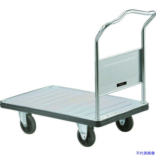 オレンジブック トラスコ中山　TRUSCOダンディ スチール台車 ダンディDシリーズ タイプDA 固定ハンドル式 6インチ重荷重用キャスター仕様 W900XD600 〔品番:UDALS6〕[ 注番:2082453]特長●独自の車体構造で、縦...