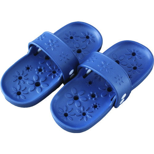 オレンジブック トラスコ中山　TRUSCOミツギロン 両履きサンダル フルール インディゴブルー BT−28−IB 〔品番:BT28IB〕[ 注番:2083638]特長●前、後どちらからでも履けるサンダルです。●可動式ベルトがちょうど良い角...