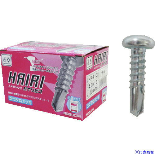 オレンジブック トラスコ中山　TRUSCOJoiner F 【売切廃番】匠力 HAIRI ユニクロ ナベ 3.5×16mm 100本×10袋 〔品番:HP3516〕[ 注番:2084919]特長●傾斜挿入角度は業界トップクラスの12°を実現...
