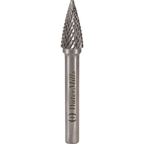 オレンジブック トラスコ中山　TRUSCOウォーターミルズ WMノンコート超硬ロータリーバー タイプG φ3x13mm、3mm軸 〔品番:WMG3030L1338〕[ 注番:2085509]特長仕様●軸径(mm)：3.0●刃径(mm)：3....