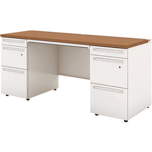オレンジブック トラスコ中山　TRUSCOPLUS 779649)US 両袖机UR−166D−33 T2/W4 〔品番:UR166D33T2W4〕[ 注番:2092645]特長仕様●タイプ：両袖タイプ仕様2●US　両袖机UR-166D-33...