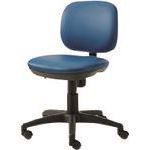 オレンジブック トラスコ中山　TRUSCOプラス 868776)事務イス KC-JF62NL ブルー レザー張り 〔品番:KCJF62NLBL〕[ 注番:2095106]特長●クッションにボリューム感のあるベーシックチェアです。●JFシリー...