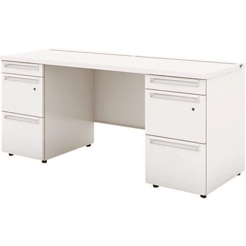 オレンジブック トラスコ中山　TRUSCOPLUS 779803)US 両袖机UR−166WA−33 W4/W4 〔品番:UR166WA33W4W4〕[ 注番:2098967]特長仕様●タイプ：両袖タイプ仕様2●US　両袖机UR-166WA...