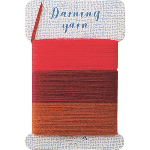 オレンジブック トラスコ中山　TRUSCOCLOVER ダーニング糸 レッド系 〔品番:57213〕[ 注番:2109054]特長●ダーニングに適したウール調で細い糸。●あいてしまった穴、シミ、生地のへたりの修繕に。●ダーニングとは、ヨーロ...