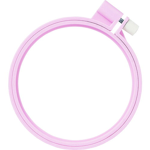 オレンジブック トラスコ中山　TRUSCOCLOVER カラフル刺しゅう枠10cm ピンク 〔品番:57259〕[ 注番:2109059]特長●シックな大人カラーです。●ネジ先カバー付きで糸が引っかかりにくく、大きめのネジで回しやすい、使い...