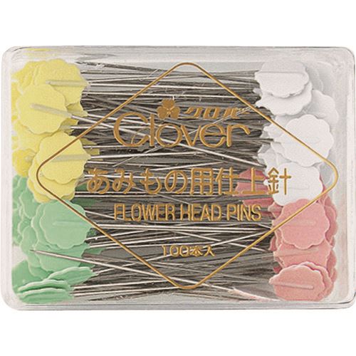 オレンジブック トラスコ中山　TRUSCOCLOVER あみもの用仕上針 〔品番:55201〕[ 注番:2109141]特長●厚みのある編み地をアイロン台にしっかり固定するために使います。●編み地から抜けにくい大きな頭部と長く尖った針先は、...