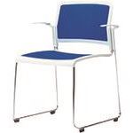 オレンジブック トラスコ中山　TRUSCOプラス 21707)会議イス UM MB-UM01M BL 〔品番:MBUM01MBL〕[ 注番:2109425]特長仕様仕様2●会議イス　UM　MB−UM01M　BL　（21707）材質/仕上セッ...