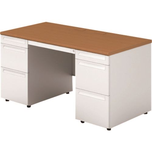 オレンジブック トラスコ中山　TRUSCOPLUS 669694)US 両袖机 US−NS147DL−33 T2/W4 〔品番:USNS147DL33T2W4〕[ 注番:2109935]特長仕様●タイプ：両袖タイプ仕様2●US　両袖机　US...