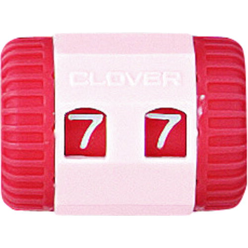 オレンジブック トラスコ中山　TRUSCOCLOVER 目数段数計 ニッティングレジスター 〔品番:55721〕[ 注番:2110646]特長●棒針に通して使う便利なカウンター。仕様●Pサイズ(mm)：50×115×17仕様2●ニッティング...
