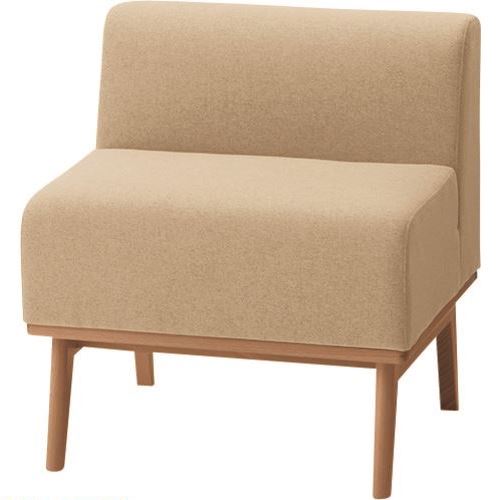 オレンジブック トラスコ中山　TRUSCOプラス 41388)LS-EM 1人掛け肘無 LS-EM11S CBE/NA 〔品番:LSEM11SCBENA〕[ 注番:2110932]特長仕様仕様2●LS−EM　1人掛け肘無　LS−EM11S　...