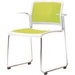 オレンジブック トラスコ中山　TRUSCOプラス 21708)会議イス UM MB-UM01M YG 〔品番:MBUM01MYG〕[ 注番:2111052]特長仕様仕様2●会議イス　UM　MB−UM01M　YG　（21708）材質/仕上セッ...