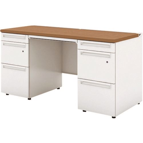 オレンジブック トラスコ中山　TRUSCOPLUS 779655)US 両袖机UR−146D−33 T2/W4 〔品番:UR146D33T2W4〕[ 注番:2115276]特長仕様●タイプ：両袖タイプ仕様2●US　両袖机UR-146D-33...