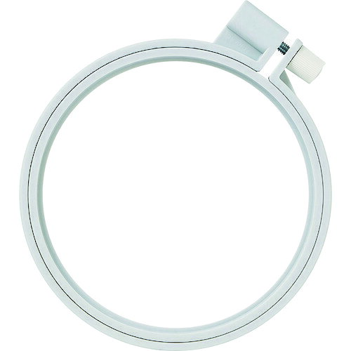 オレンジブック トラスコ中山　TRUSCOCLOVER カラフル刺しゅう枠10cm グレー 〔品番:57258〕[ 注番:2118373]特長●シックな大人カラーです。●ネジ先カバー付きで糸が引っかかりにくく、大きめのネジで回しやすい、使い...