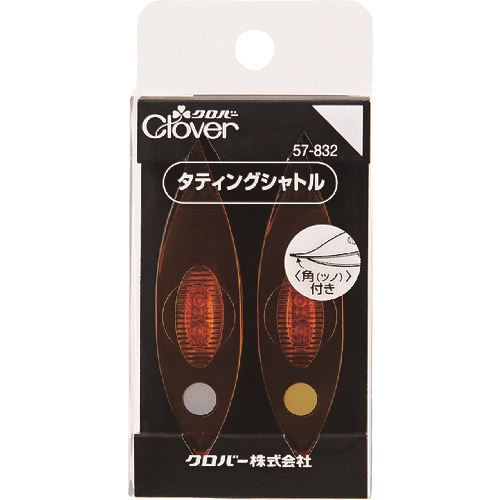 オレンジブック トラスコ中山　TRUSCOCLOVER タティングシャトル【単位:PK】 〔品番:57832〕[ 注番:2118386]特長●タティングレースはレース編みの技法の一種です。●基本の結び目とピコットの作り方、つなぎ方を覚えれば...