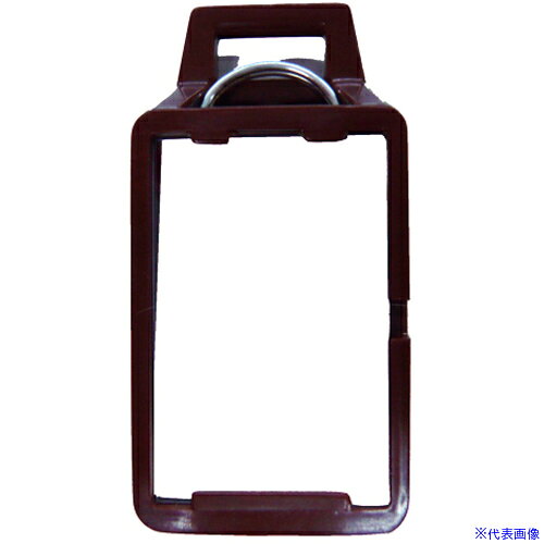 オレンジブック トラスコ中山　TRUSCOPLUS 06968)キーフック KK−1N BR 〔品番:KK1NBR〕[ 注番:2119198]特長●サッとかけられるフックタイプです。仕様●色：ブラウン●外形寸法：幅25×奥11×高51mm●...