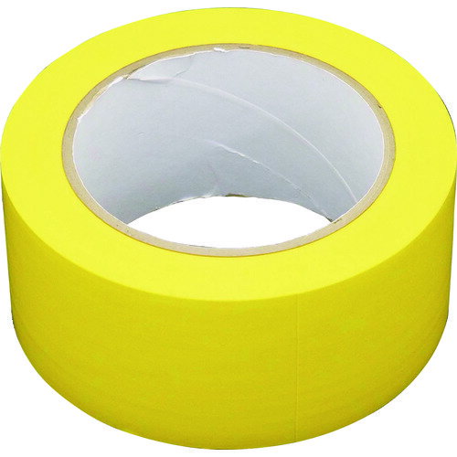 オレンジブック トラスコ中山　TRUSCOグリーンクロス エコノミーラインテープ 黄色 50mm x 33M 〔品番:6300004123〕[ 注番:2123721]特長●コストパフォーマンスの高い、PVC基材の標準的なラインテープになりま...