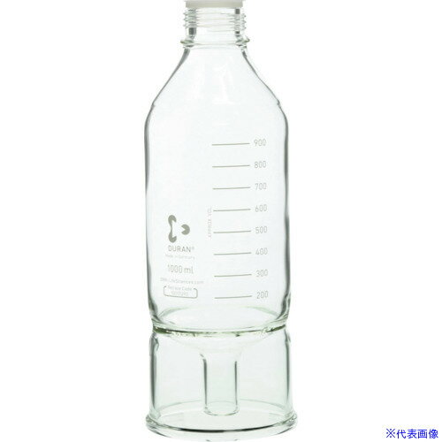 オレンジブック トラスコ中山　TRUSCOSIBATA HPLC溶媒ボトル 1000mL 〔品番:0173901000〕[ 注番:2130453]特長●底の形状により最後まで溶媒を使い切ることができます。●121℃または134℃でオートクレ...