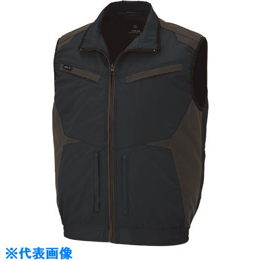 オレンジブック トラスコ中山　TRUSCOアイトス 空調服用ベスト(空調服TM) ディープネイビー 6L 〔品番:AZ305870186L〕[ 注番:2135890]特長●フルハーネス外付け専用空調服です。●フルハーネス着用時、目視で確認で...