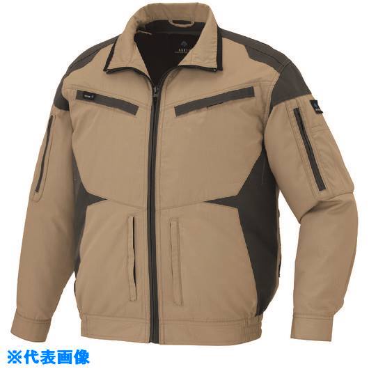 オレンジブック トラスコ中山　TRUSCOアイトス 空調服用長袖ブルゾン(空調服TM) カーキ M 〔品番:AZ30589025M〕[ 注番:2139011]特長●フルハーネス外付け専用空調服です。●フルハーネス着用時、目視で確認でき、安全...