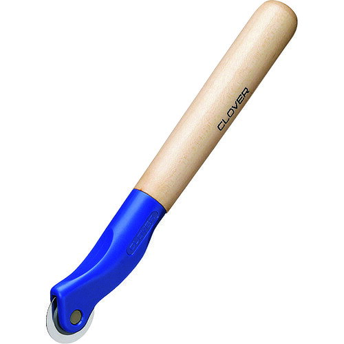 オレンジブック トラスコ中山　TRUSCOCLOVER へらルレット 〔品番:57669〕[ 注番:2150922]特長●パッチワーク・キルトのしるしつけ、折り目つけに。●形状・機能にこだわった、親切設計です。●1.立てても、倒しても、指に...