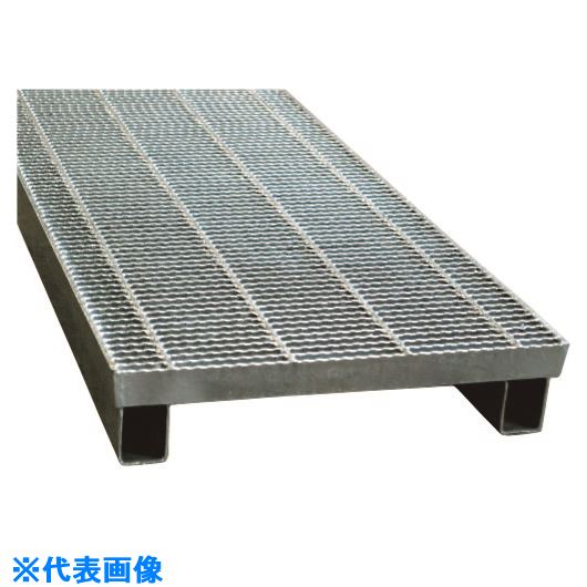 オレンジブック トラスコ中山　TRUSCOタカラ LSハイテングレーチング かさ上げ(自由勾配側溝用) 細目 T-14 HGR型(防音ゴム付き) 〔品番:KVH2530AT14HGR〕[ 注番:2151670]特長●ハイテン鋼を使用したグレ...