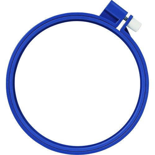 オレンジブック トラスコ中山　TRUSCOCLOVER カラフル刺しゅう枠12cm ネイビー 〔品番:57261〕[ 注番:2154093]特長●ネジ先カバー付きで糸が引っかかりにくく、大きめのネジで回しやすい、使いやすい刺しゅう枠です。用...