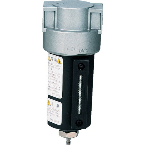 オレンジブック トラスコ中山　TRUSCO日本精器 エアフィルタ15Aモジュラ接続タイプ 〔品番:BN27T515〕[ 注番:2155745]特長●空気中の水分やごみを除き清らかな空気を供給します。●液体レベルを色の変わるサイトグラスで表示...
